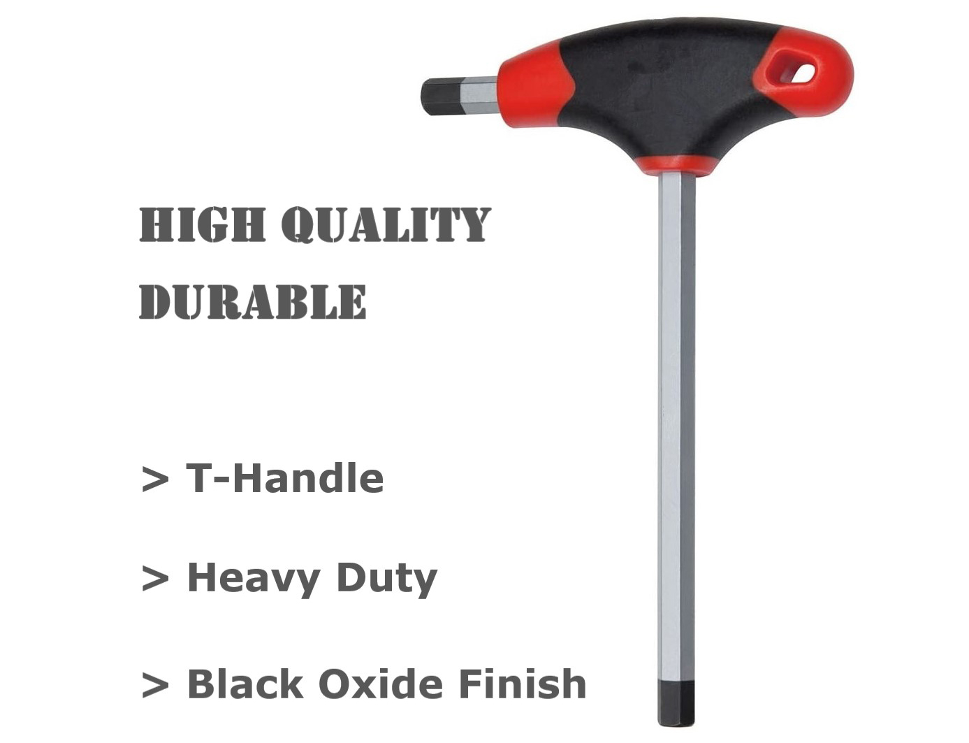 T-Handle Hex Key 3/16 Inch Allen Wrench Key - FOXWOLL