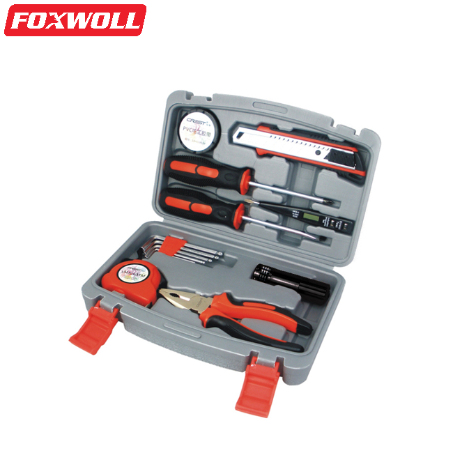 Hand Tool Set 14pcs Combination Household Tool Set - FOXWOLL