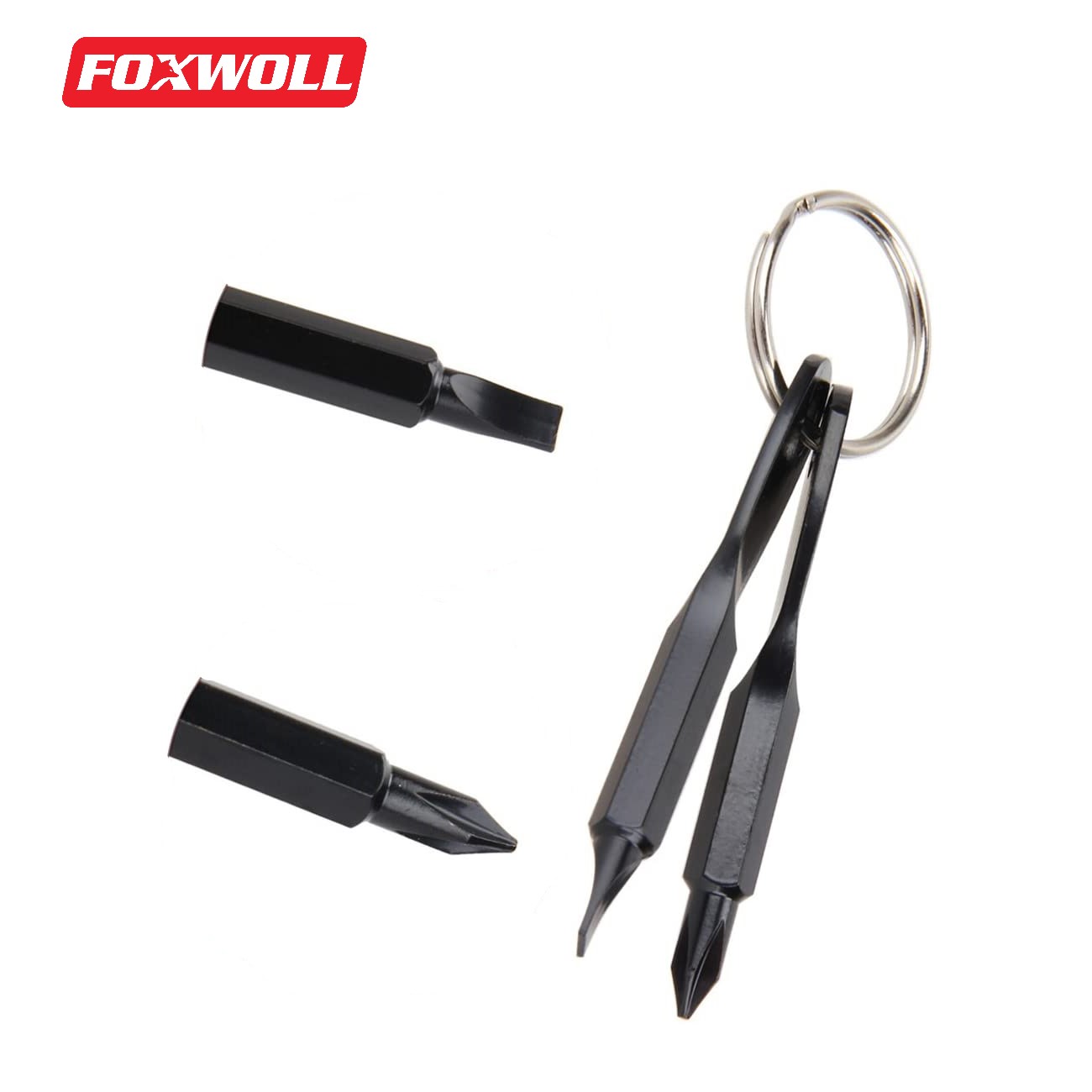 Mini Screwdriver Key Shape Multifunction Screwdriver - FOXWOLL
