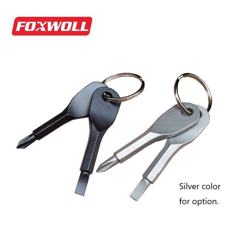 Mini Screwdriver Key Shape Multifunction Screwdriver - FOXWOLL