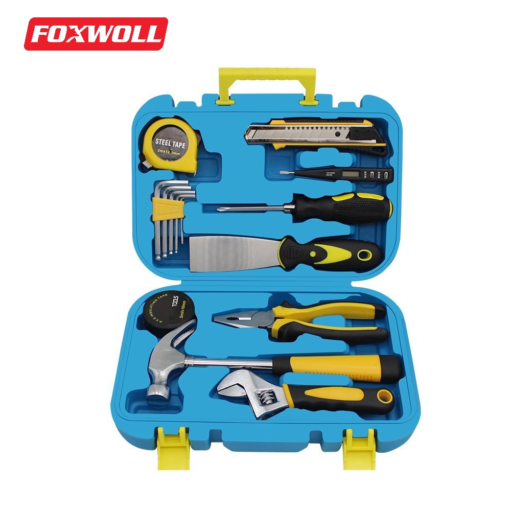 Combination Tool Set 15pcs Multi-function Hand Tool Kits - FOXWOLL