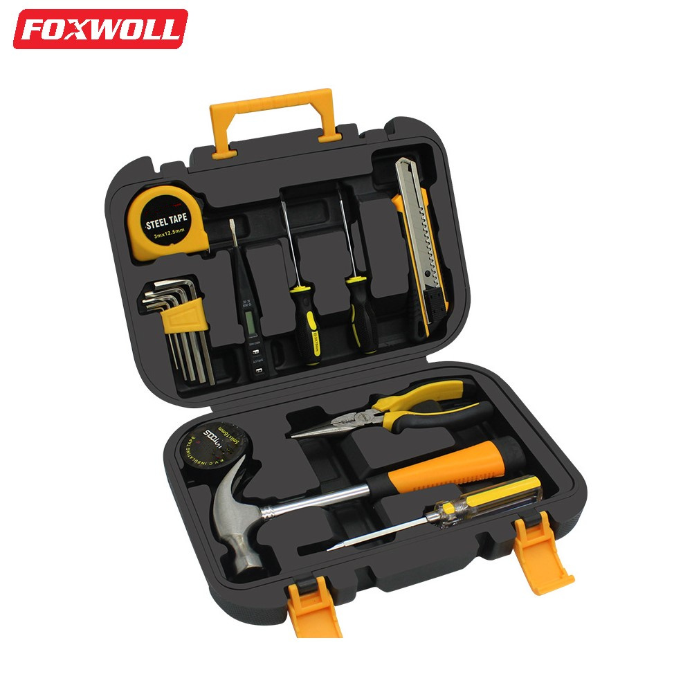 Combination Hand Tool Set 16pcs Repair Tool Kits - FOXWOLL