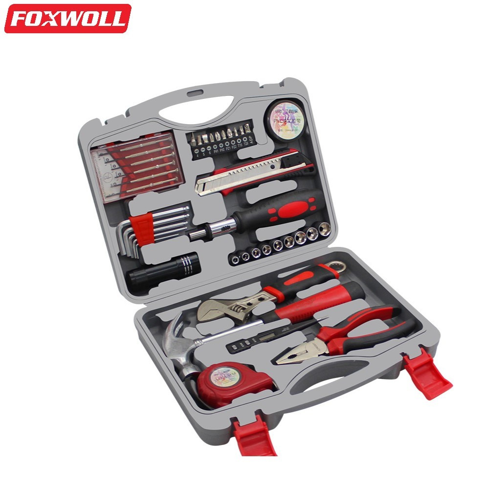 Multi Function Hand Tool Kits 39pcs Household Hand Tool Set - FOXWOLL