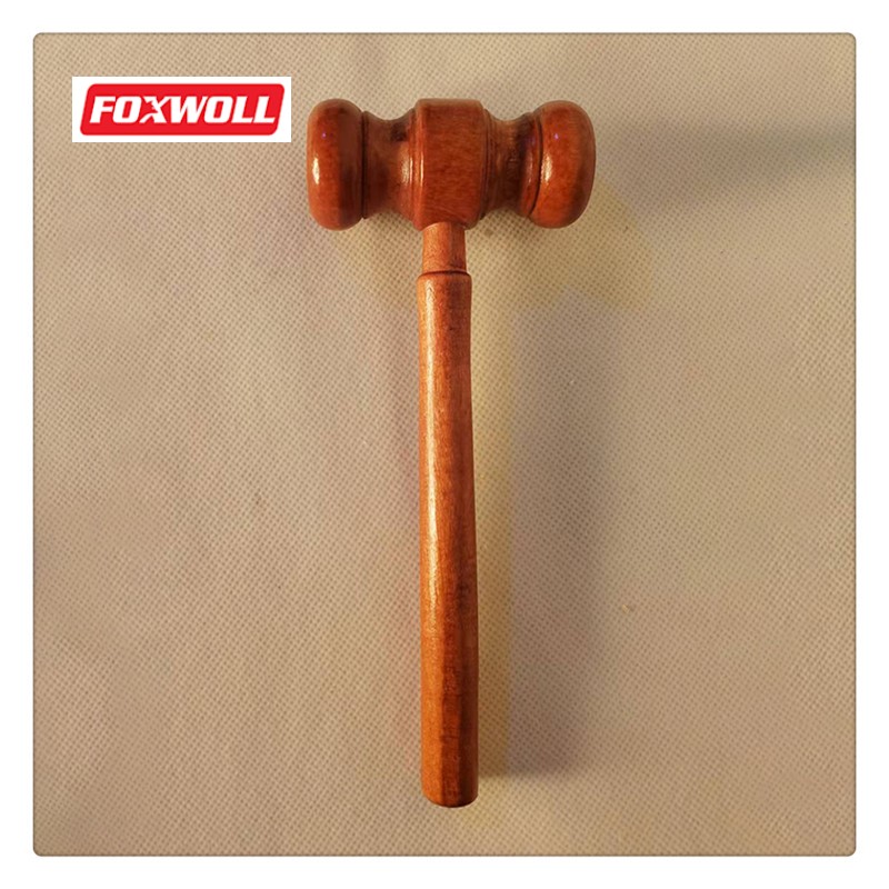 High Quality Wooden Judge Wooden Hammer Crafts - FOXWOLL