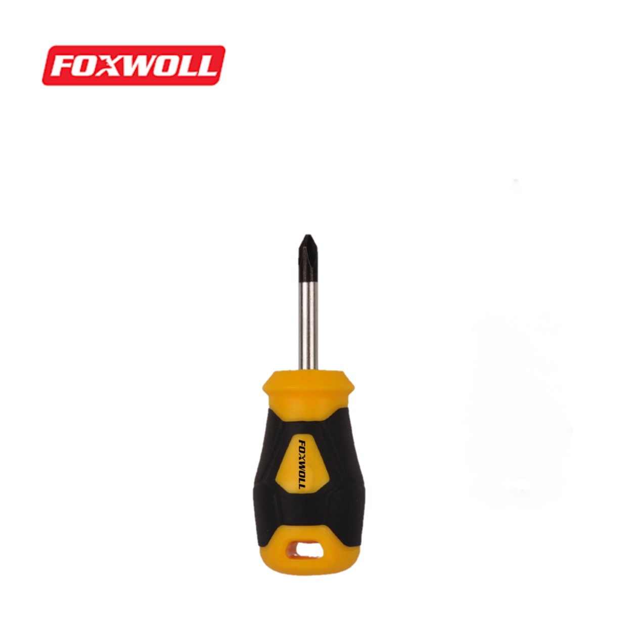 Stubby Screwdriver Phillips Screwdriver Ph2x38mm - FOXWOLL