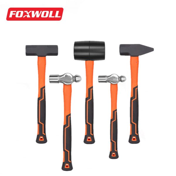 16oz 32oz Ball Peen Hammer 5 Pieces - FOXWOLL