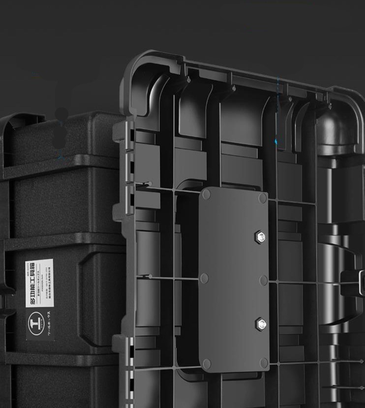 Large Plastic Tool Box Plastic Tool Case - FOXWOLL Large Plastic Tool Box Plastic Tool Case - FOXWOLL