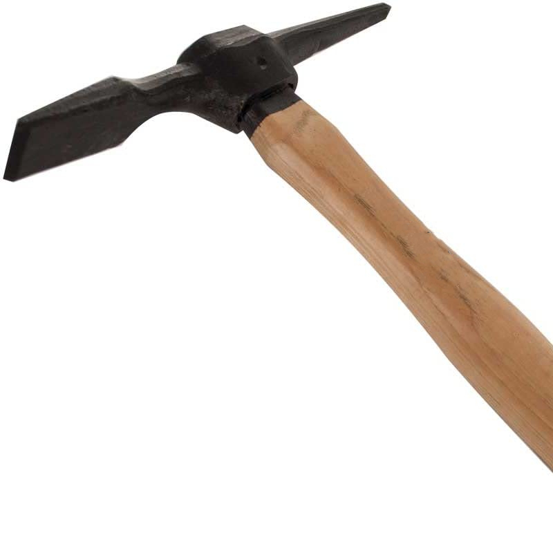 chipping hammer with wooden handle - FOXWOLL