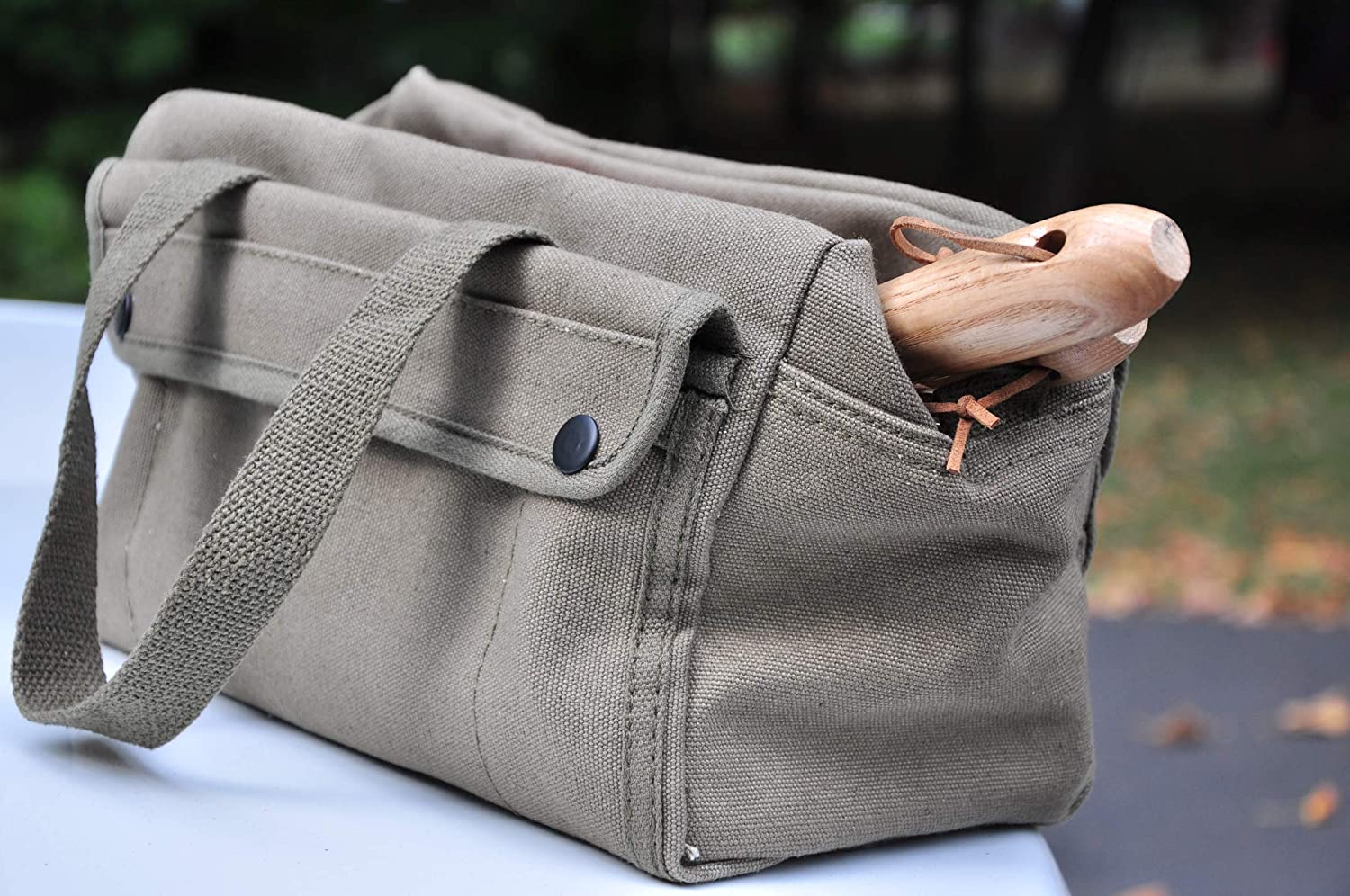 Heavy Duty Tool Bags Tool Bag with Brass Zipper - FOXWOLL