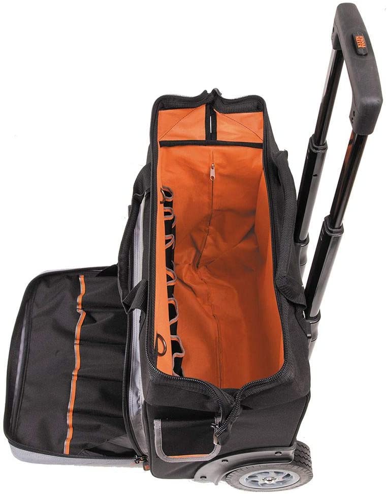 Tool Bag On Wheels Water Resistant Tool Storage Organizer - FOXWOLL