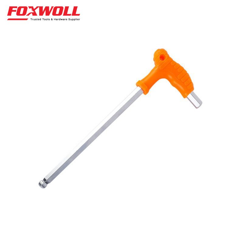 Plastic Shank T-Handle Ball End Hex Key Wrench 2.5-14mm - FOXWOLL