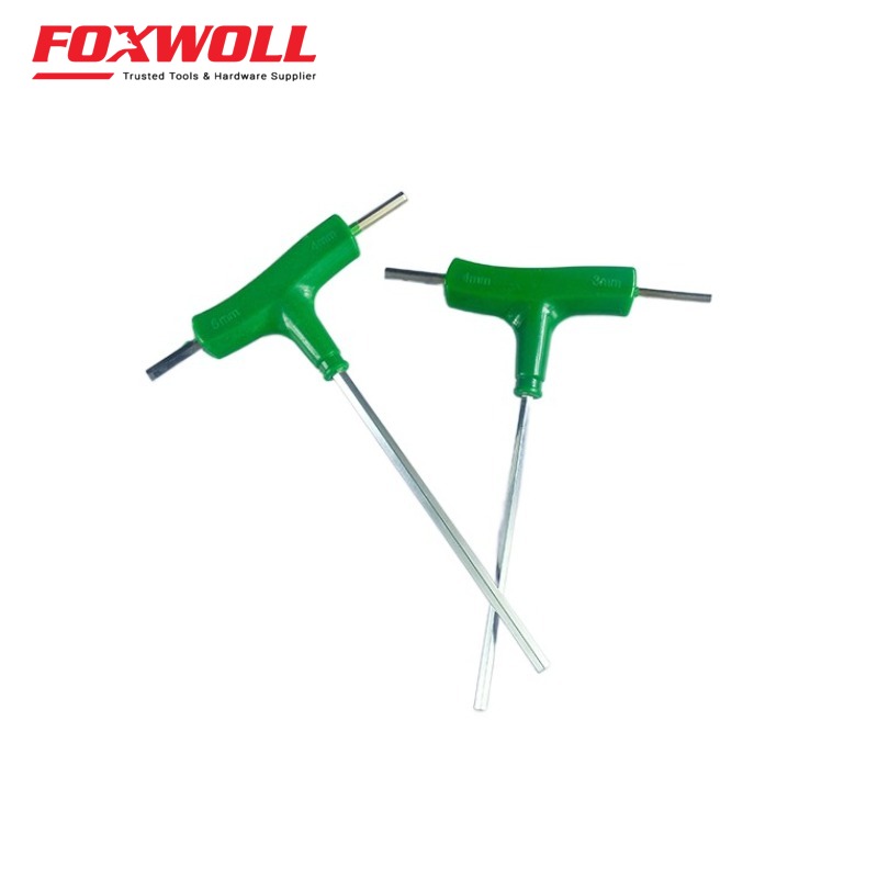 3 in 1 T Handle Plastic Handle Hex Key - FOXWOLL