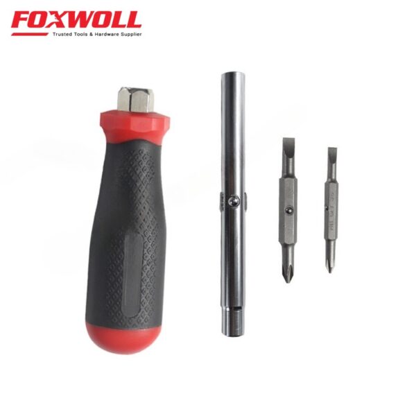 Dual Head Multi Bit Multifunctional Screwdriver - FOXWOLL