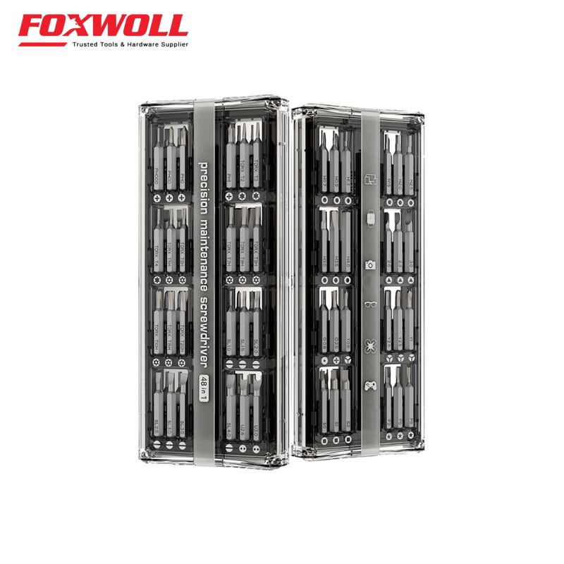 48 in 1 Precision Multi Functional Screwdriver Set - FOXWOLL