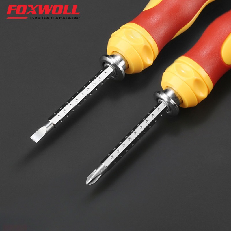 Portable Adjustable Dual-head Bits Screwdriver Set - FOXWOLL