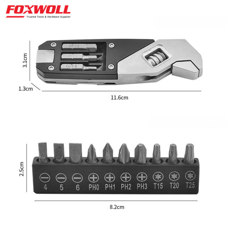 Adjustable Foldable Wrench Multi Tool Wrench - FOXWOLL
