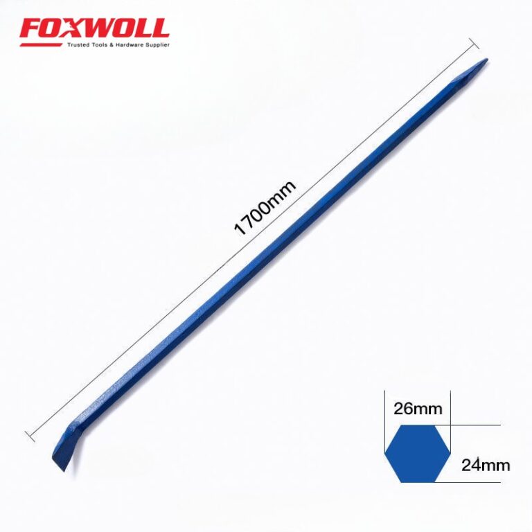 Industrial Heavy-duty High Hardness Fire Crowbar Six-edge Special Steel ...