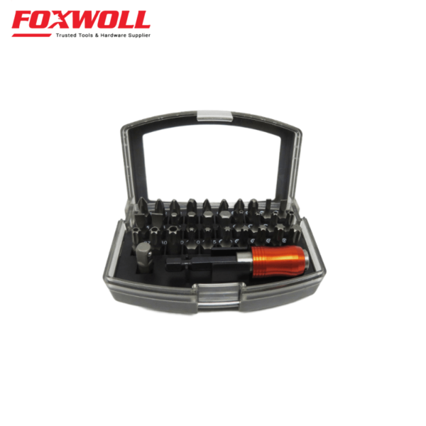 32PCS Multi-Function Screwdriver Bit Set Including Security Torx Bits ...