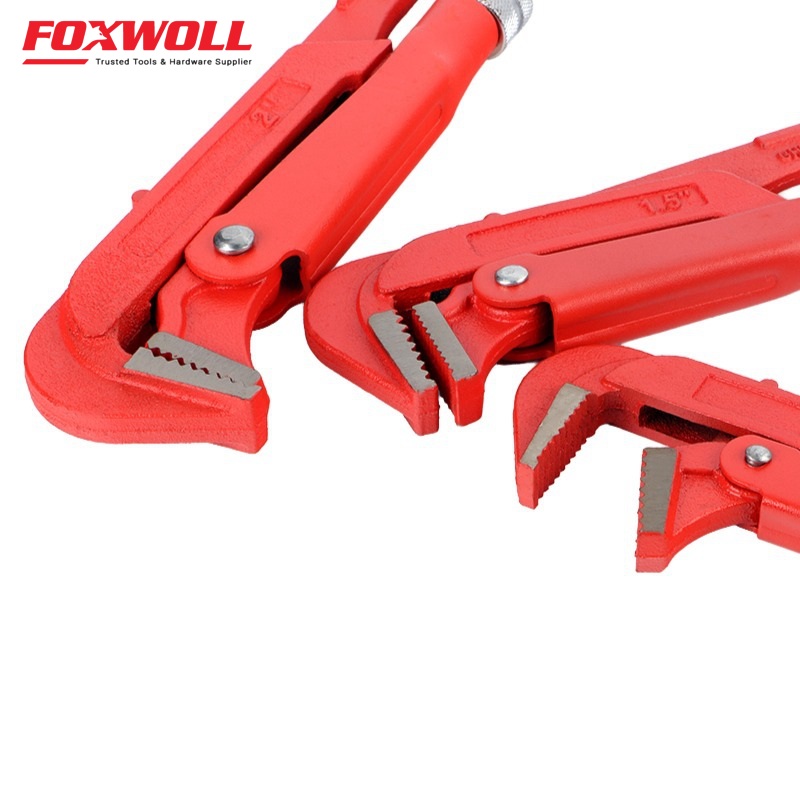 1Inch/1.5Inch/2Inch Adjustable Universal Pipe Wrench - FOXWOLL