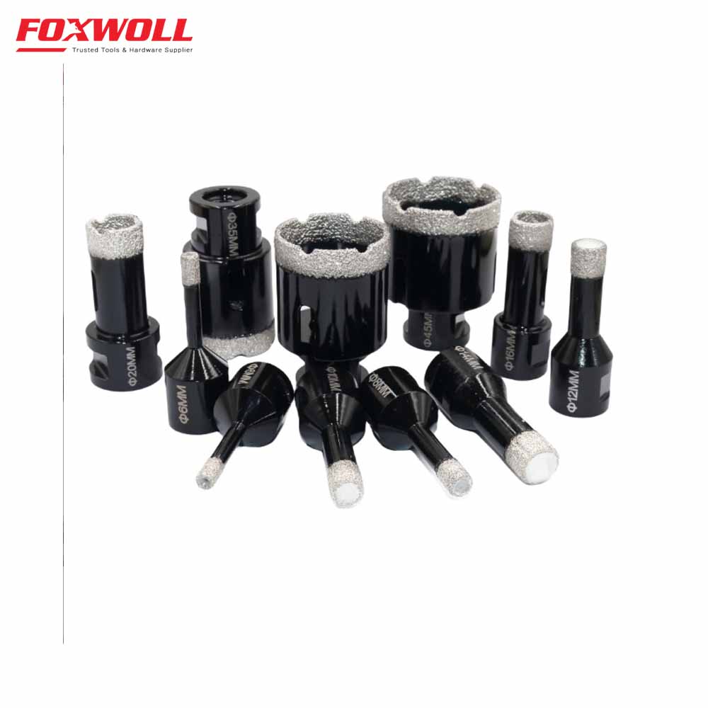 M14 Quartz Hole Expanding Brazing Diamond Drill Bit - FOXWOLL